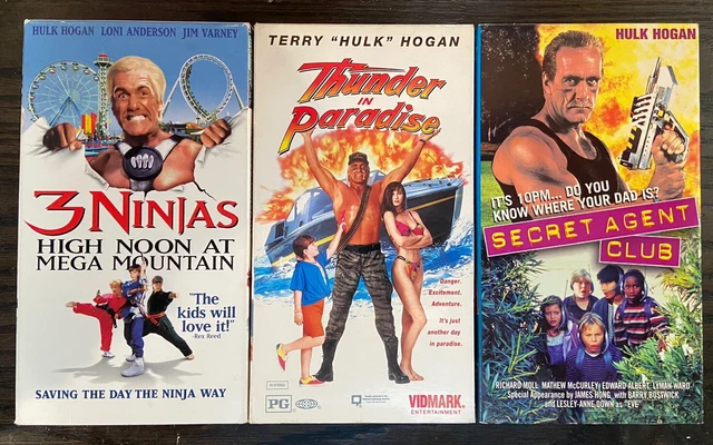 HULK HOGAN FEATURE Film VHS Lot £26.71 - PicClick UK