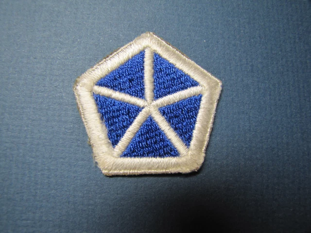 WW II US Army- V Corps Patch, White Back $3.00 - PicClick