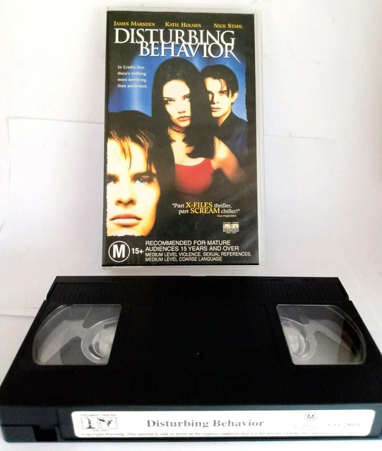 DISTURBING BEHAVIOR VHS Video tape Approx. 91 Mins PAL Rated M15+ 2000 ...