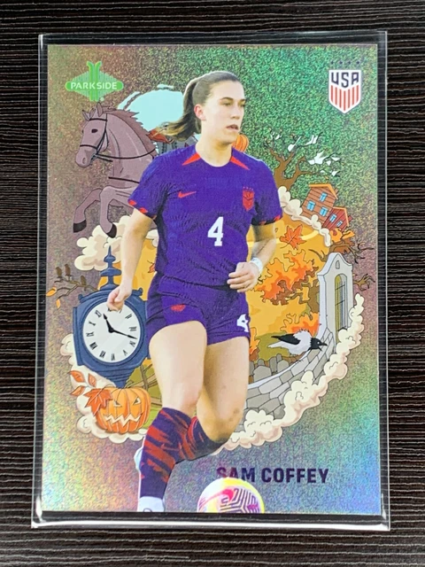 SAM COFFEY 2024 Parkside 2023 USWNT USA Recap Hometowns Insert SP /199 ...