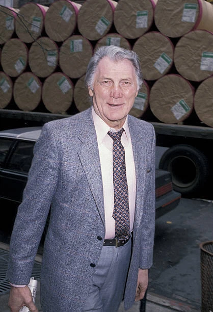 JACK PALANCE DURING Jack Palance and Conway Twitty Visit Liv - 1989 Old ...