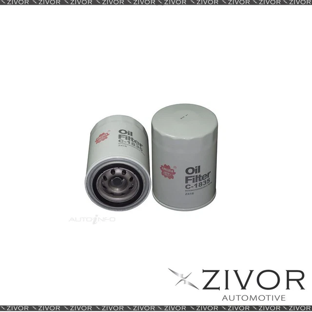 SAKURA OIL FILTER For NISSAN PATROL Y61 GU 2.8L 4D Wgn Manually 4WD 12/ ...