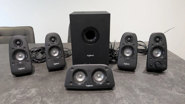 LOGITECH Z506 MULTIMEDIA 5.1 Surround Sound Speaker System £54.99 ...