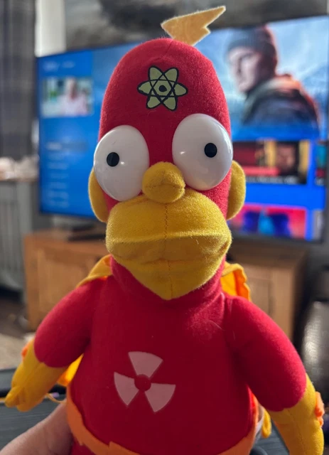 HOMER SIMPSON RARE 2005 Radioactive Man Plush 12” £8.66 - PicClick UK