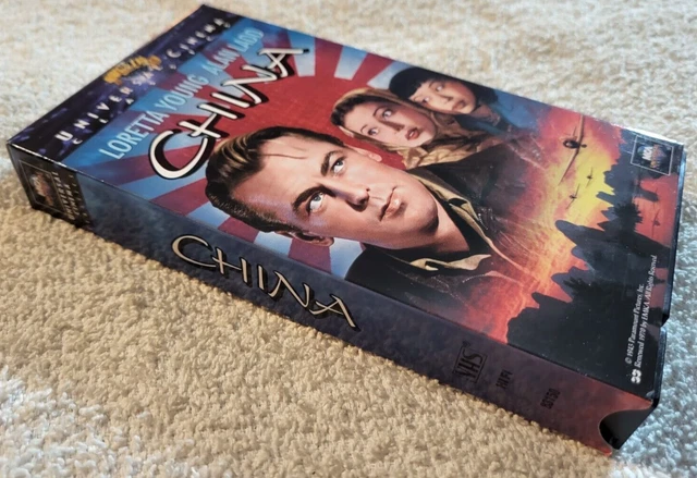 CHINA VHS LORETTA Young Alan Ladd 1997 (1943) Universal Cinema Classics ...