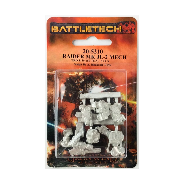 IRON WIND BATTLETECH Mechs Raider Mk JL-2 Mech Pack New £18.29 ...