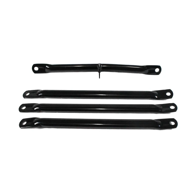 TRIUMPH PRE UNIT Sprung Hub Rear Mudguard Stay Set - Black 82-2761/63 ...