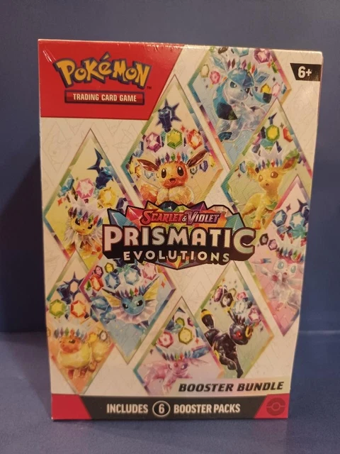 POKÉMON TCG PRISMATIC Evolutions Booster Bundle - New Factory Sealed $85.31 - PicClick CA