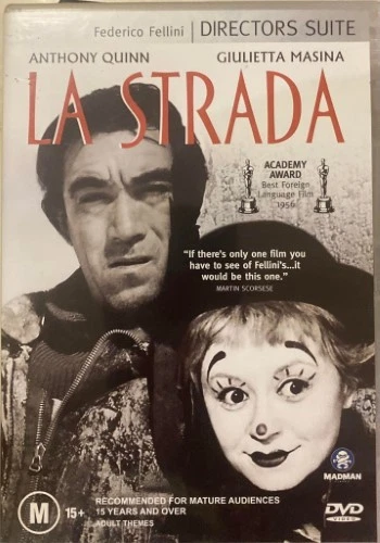 DVD LA STRADA FEDERICO FELLINI Anthony Quinn $18.95 - PicClick AU