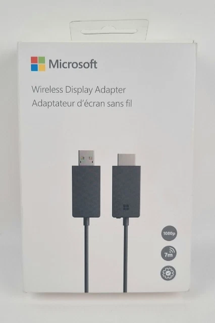 MICROSOFT WIRELESS DISPLAY Adapter V2 Adaptateur d'Ecran Sans Fil ...