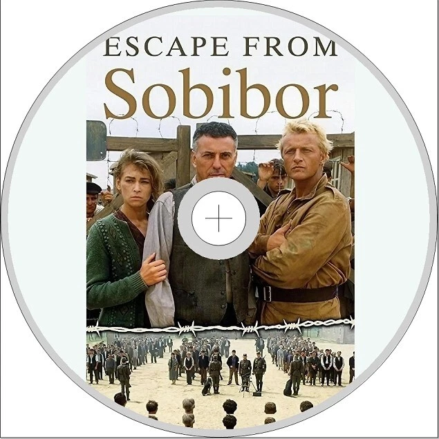 ESCAPE FROM SOBIBOR (1987) Starring Alan Arkin, Joanna Pacuła, Rutger Hauer EUR 4,66 - PicClick IT