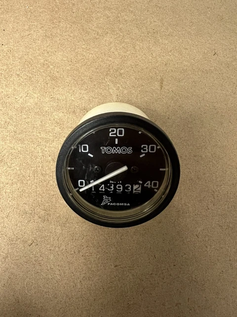 TOMOS MOPED A3 A35 OEM Speedo Speedometer Odometer 40mph Vintage ...
