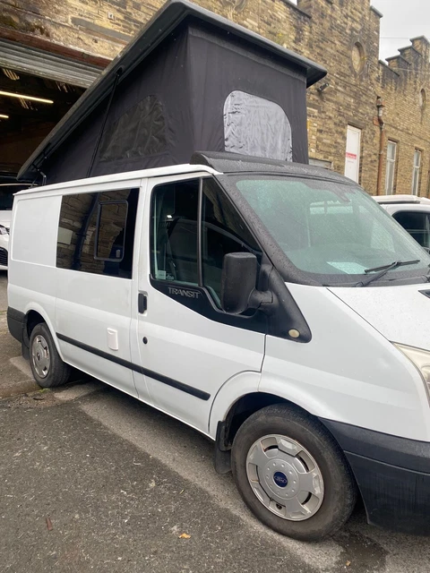 FULL VAN CONVERSION Ford Transit MK7 Campervan Motorhome 4 BERTH POP ...