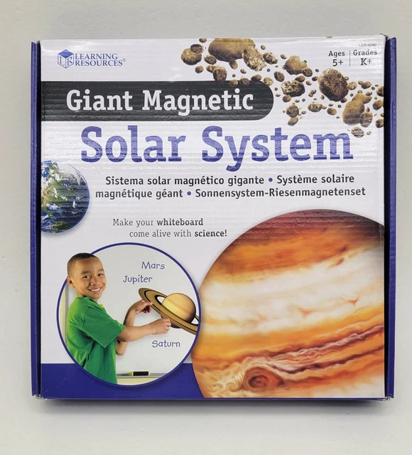LEARNING RESOURCES GIANT Magnetic Solar System, Whiteboard Display, 12 ...