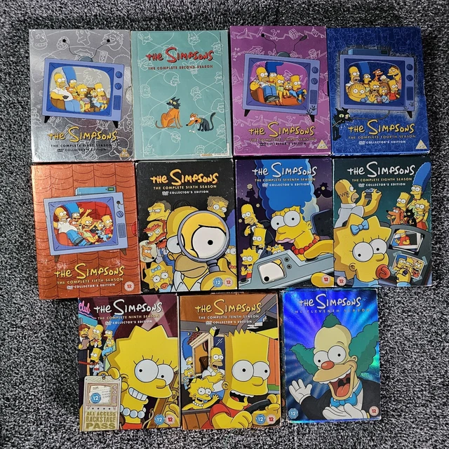THE SIMPSONS DVD Boxset Bundle Set Complete Season Series / Season 1 ...