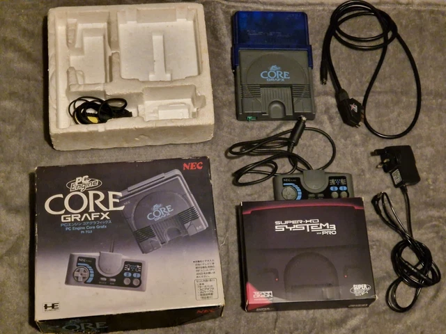 NEC PC ENGINE Core Grafx console Terraonion Super HD System 3 Pro ...