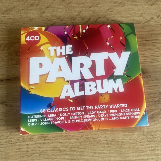 THE PARTY ALBUM CD - 4 Disc CD Set 2019 SEALED 80 Tracks Favourite ...