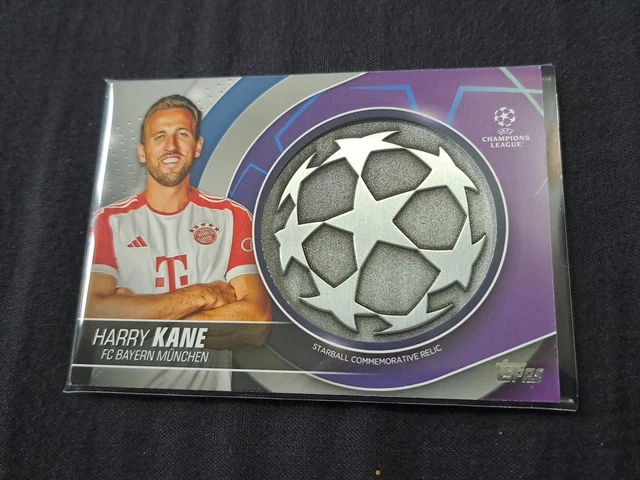TOPPS UCC FLAGSHIP 2024 Starball Relic Harry Kane Bayern Munich EUR 11 ...