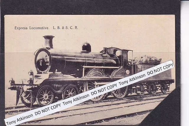 LONDON, BRIGHTON & S.c.r. - Express Locomotive - Vintage Post Card - # ...