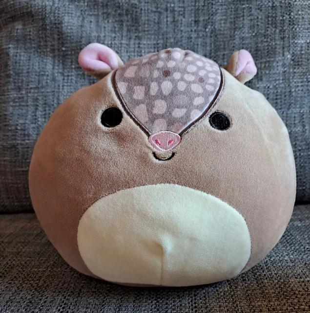 SQUISHMALLOWS THOMPSON THE Armadillo Soft Toy Plush Cuddly Stuffed ...