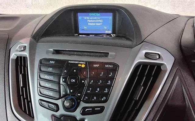 FORD TRANSIT CUSTOM 12-19 Radio CD Player Stereo Head Unit With Display ...