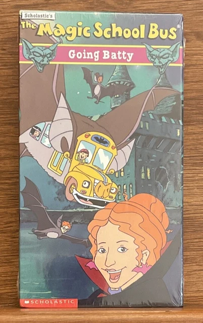 THE MAGIC SCHOOL BUS TV Show VHS Science “ Going Batty” 1996 Sealed $34 ...
