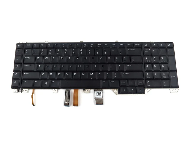 DELL ALIENWARE 17 R4 R5 Series Backlit Us English Hot Keys Laptop ...