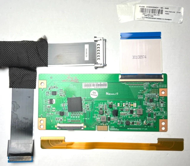 55& BUSH 55Dled55Uhdhdrsb Tv T-Con Board N4Thk550Uhdgt02-1-T_K4 ...