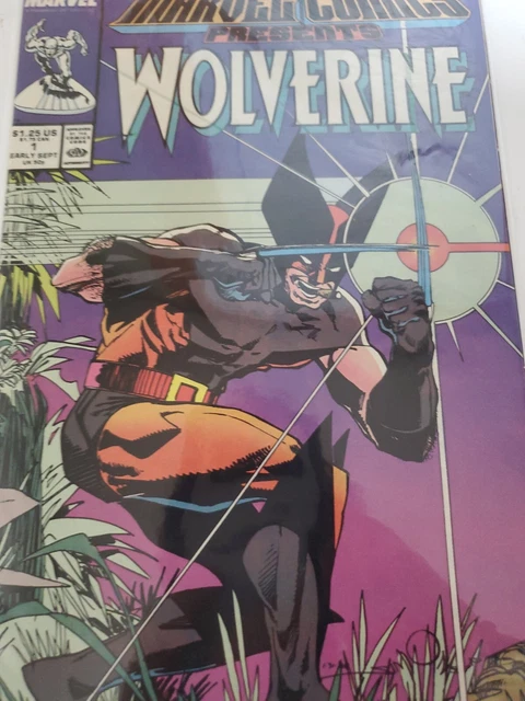 WOLVERINE #1 MARVEL Comics Presenta 1988 Chris Claremont John Busema ...