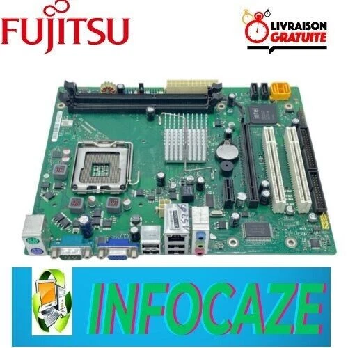 MOTHERBOARD FUJITSU ESPRIMO P3521 D3041-A11 GS3 SOCKET 775 £32.90 - PicClick UK