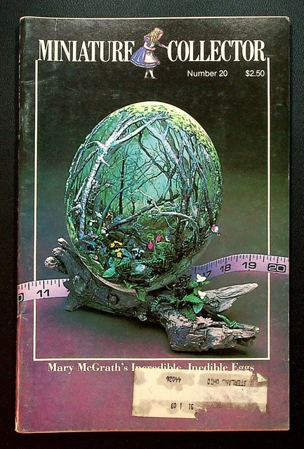 VINTAGE MINIATURE COLLECTOR Magazine Number 20 August 1980 Doll House ...