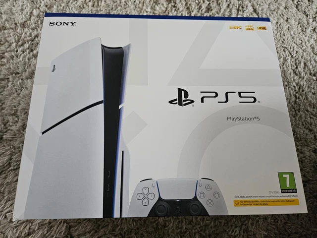 SONY PLAYSTATION 5 Slim console, Disc Edition, 1TB, boxed £199.99 - PicClick UK