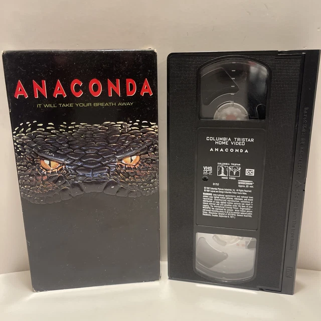 ANACONDA (VHS, 1997) Ice Cube Horror $24.99 - PicClick CA
