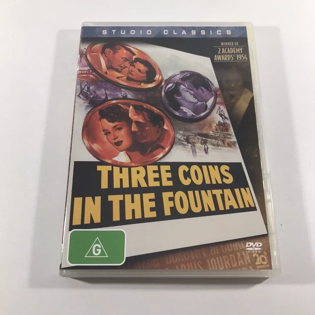 THREE COINS IN The Fountain DVD Region 4 PAL Movie Dorothy McGuire Clifton Webb $11.00 - PicClick AU