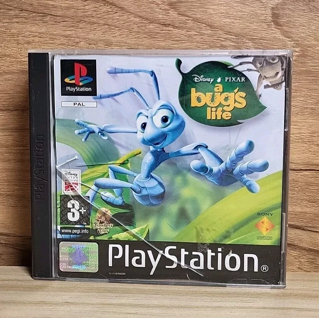A BUG'S LIFE | Disney Pixar | Sony PlayStation 1 | PS1 | Black Label ...