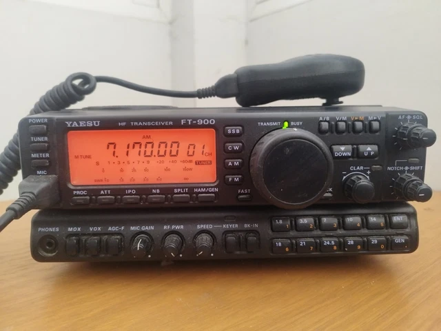 YAESU FT-900 PERFECT Working Order. Including MH31 Microphone & Power ...