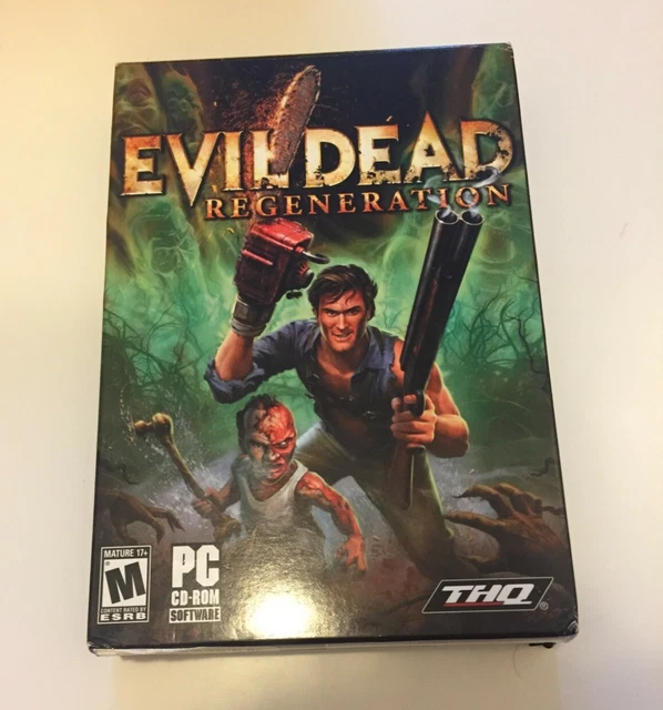 EVIL DEAD: REGENERATION (PC, 2005) Box PC DVD Game 4 Disc Set $54.99 ...
