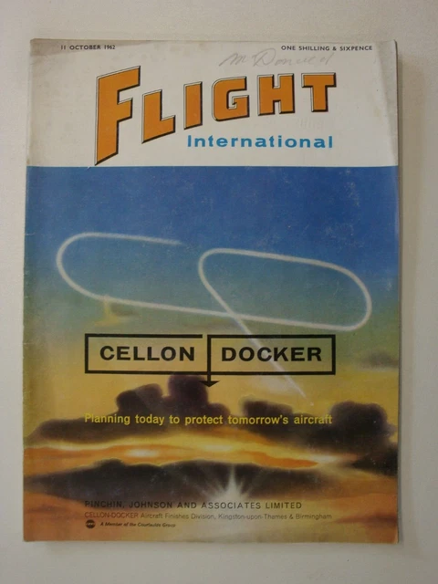 FLIGHT 11 OCT 1962 (Hawker P.1127, Harrier, Soviet Fighter Techniques ...