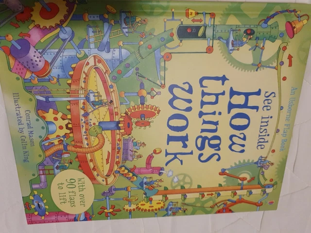 SEE INSIDE HOW Things Work - An Usborne Flap Book EUR 3,45 - PicClick DE