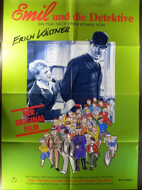 EMIL UND DIE Detektive - WA - Herr Grundeis - Filmposter A1 84x60cm ...