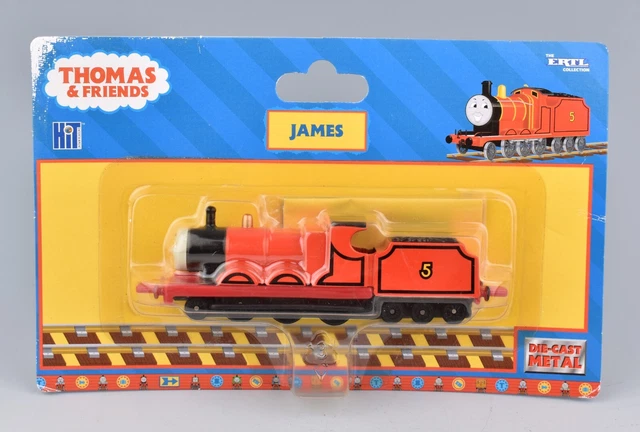 ERTL THOMAS THE Tank Engine & Friends - James #1192RP-7HE *MOC* 2003 £ ...