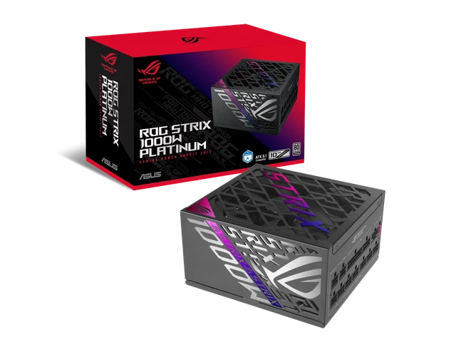 ASUS ROG STRIX 1000W Platinum (Fully Modular Power Supply, 80 Plus ...