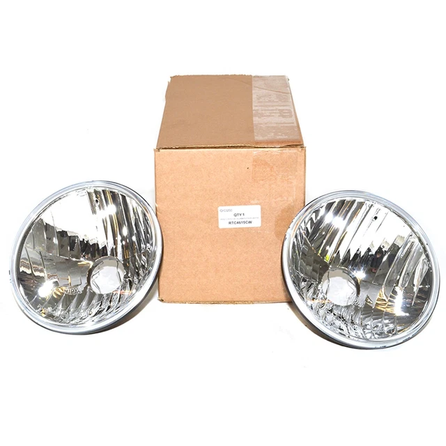 LAND ROVER DEFENDER Range Rover Classic RHD Halogen Headlight Pair ...