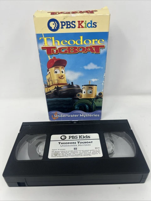 PBS KIDS THEODORE Tugboat - Underwater Mysteries (VHS, 2000) Denny ...