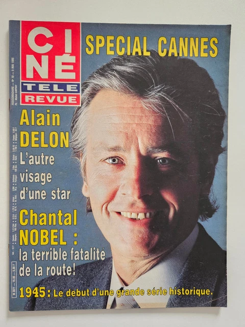 CINE TELE REVUE magazine May 9, 1985 Alain Delon £8.30 - PicClick UK