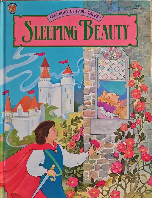 SLEEPING BEAUTY TREASURY Of Fairy Tales 1994 Hardcover Book $18.00 ...