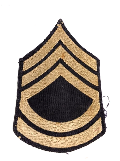 WW2 US MILITARY Army Sergeant First Class Insignia twill Chevron £12.29 ...
