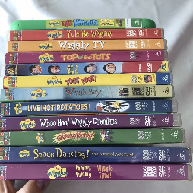 WIGGLES DVD BUNDLE Bulk x12 Original Cast TV Merchandise 00s Rare ...