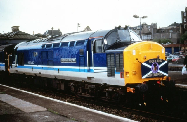 6 COLOUR RAILWAY Slide Class 37 427 Dated 1993 £2.99 - PicClick UK