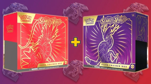 POKEMON SCARLET & Violet Elite Trainer Box Set of 2! Brand New Sealed ...